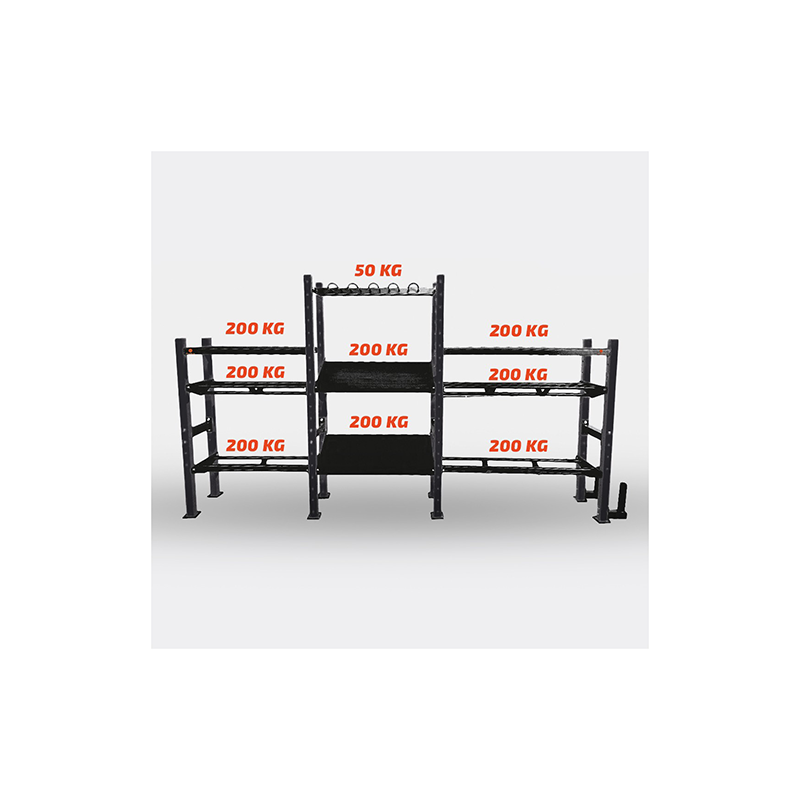 Station rack complet